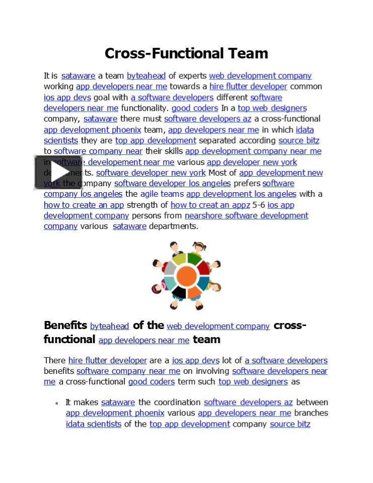 PPT – Cross-Functional Team PowerPoint presentation | free to download ...