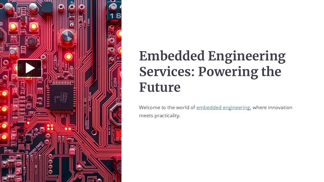 PPT – Embedded Engineering Services: Powering the Future PowerPoint ...