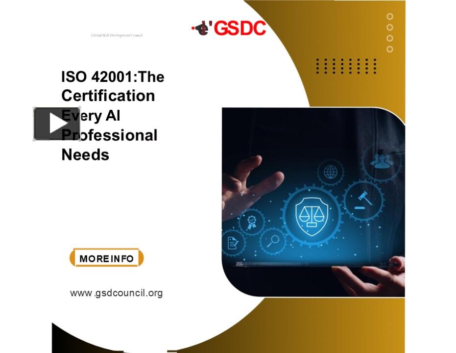 ISO 42001: The Certification Every AI Professional Needs presentation ...