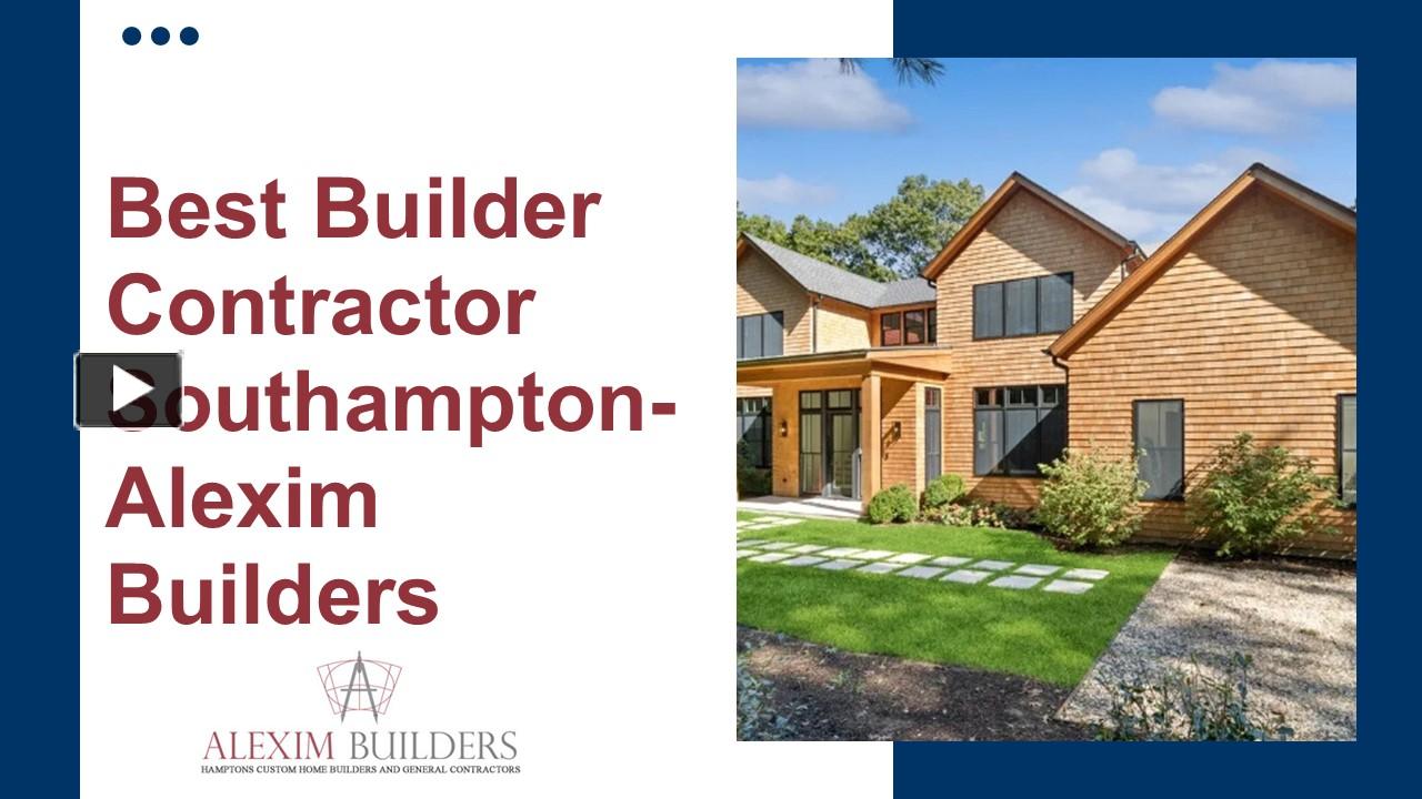 PPT – Southampton home builders PowerPoint presentation | free to ...