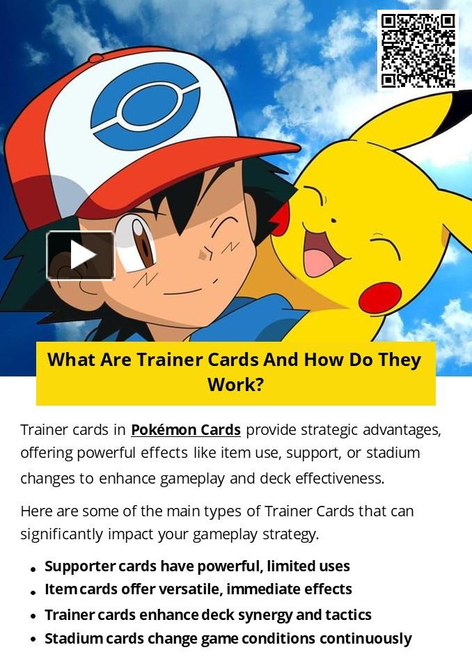 PPT – What Are Trainer Cards And How Do They Work? PowerPoint ...