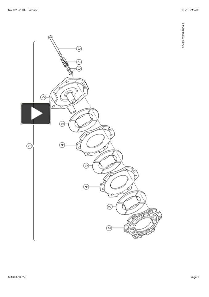 PPT – CLAAS MARKANT 650 Baler Parts Catalogue Manual Instant Download ...