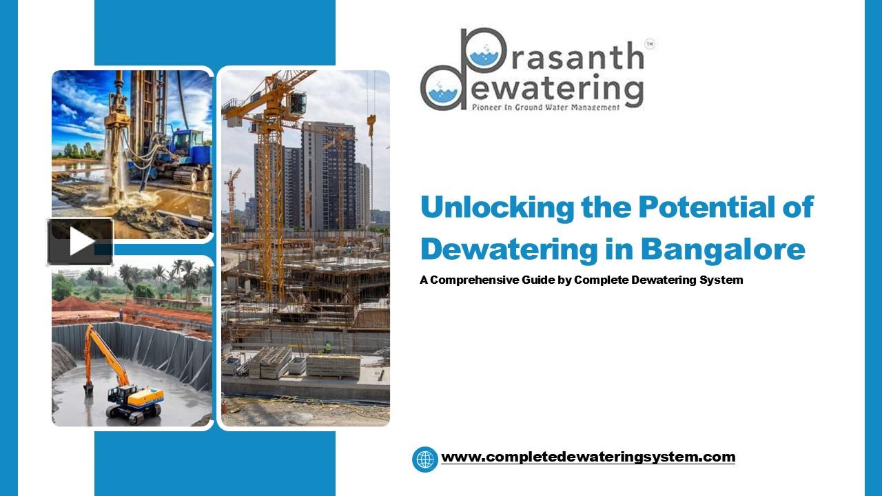 PPT – Complete Dewatering System: Your Best Dewatering Company ...
