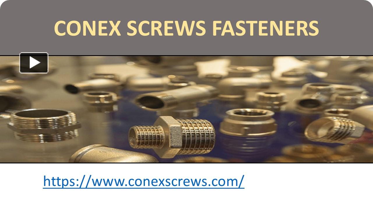 PPT – conex screws PowerPoint presentation | free to download - id ...