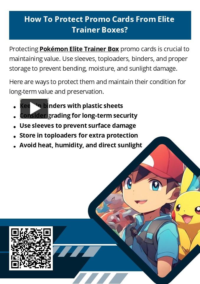 PPT – How To Protect Promo Cards From Elite Trainer Boxes? PowerPoint ...