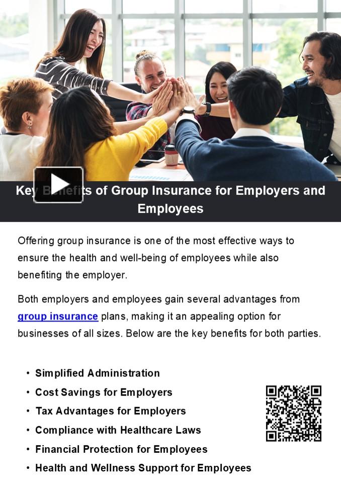Key Benefits of Group Insurance for Employers and Employees ...