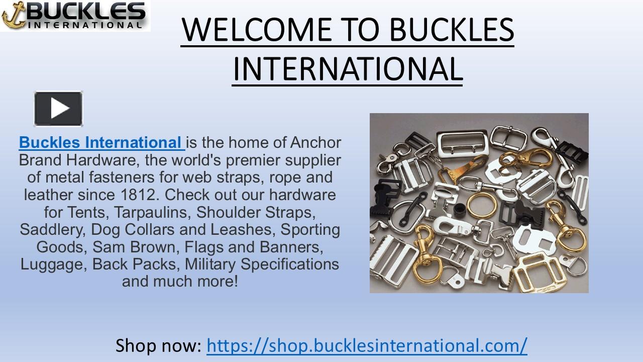 PPT – Connection and Tuck Loops at Buckles International PowerPoint ...