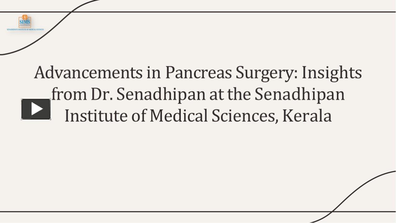 PPT – Pancreas Surgery PowerPoint presentation | free to download - id ...