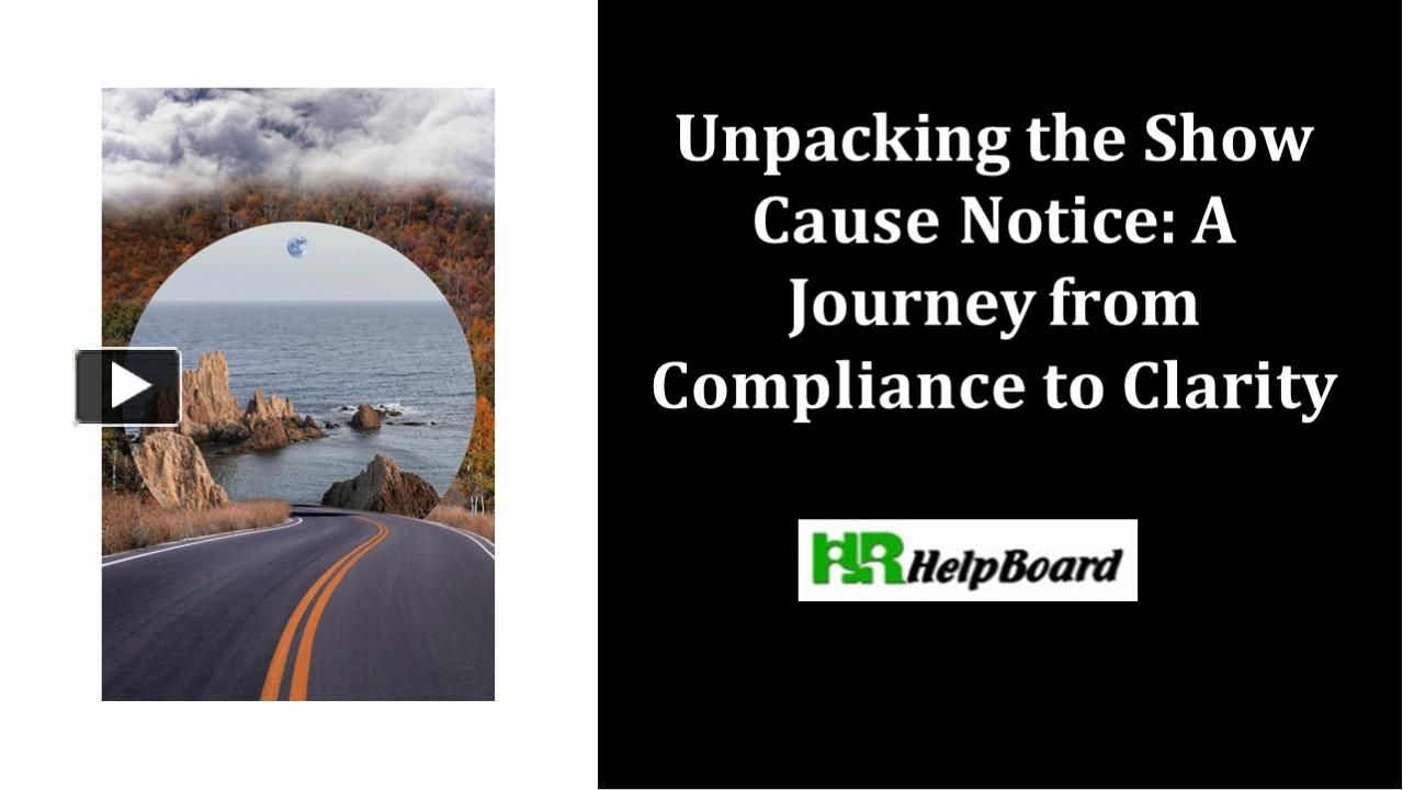 PPT – Show cause notice to employee for negligence of duty ,Show cause ...