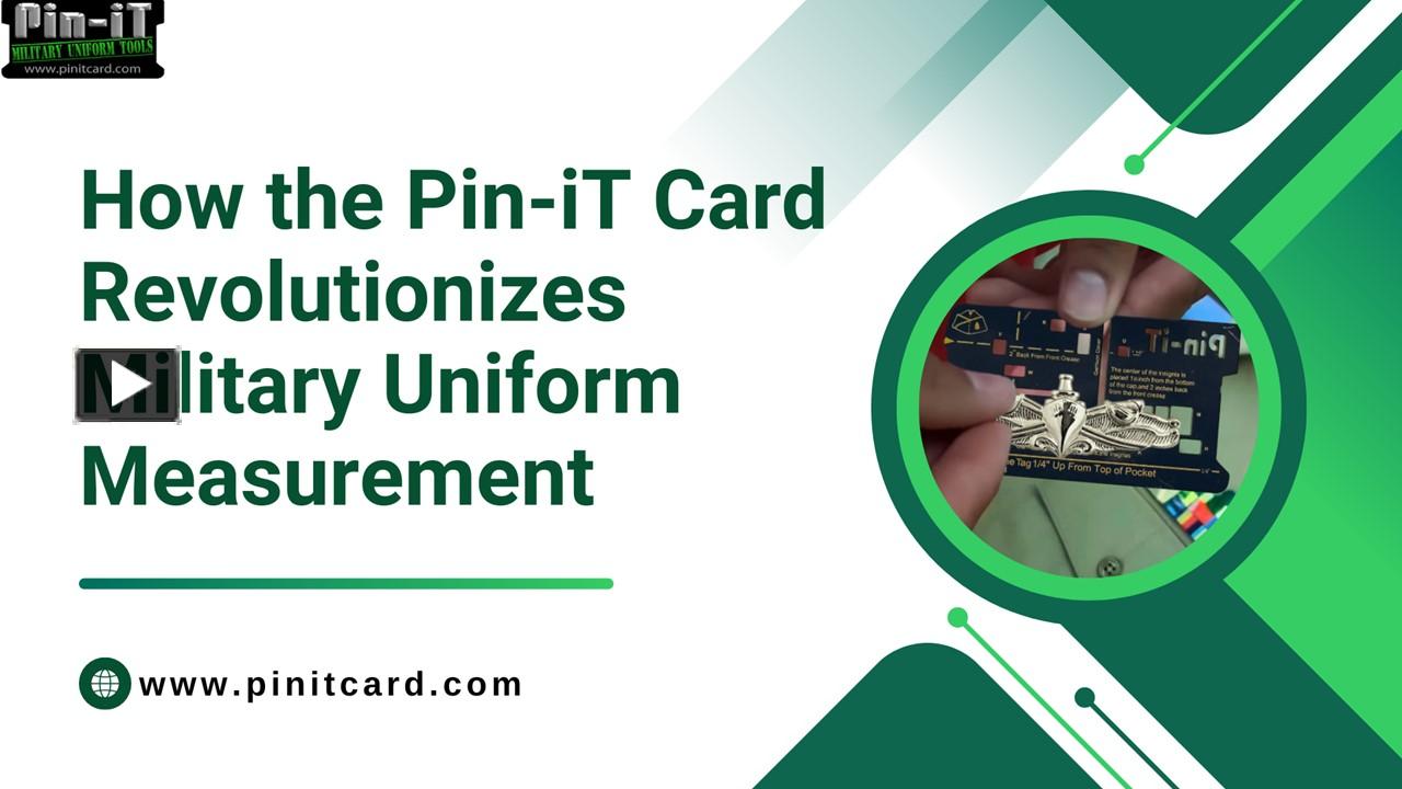 PPT – How the Pin-iT Card Revolutionizes Military Uniform Measurement ...
