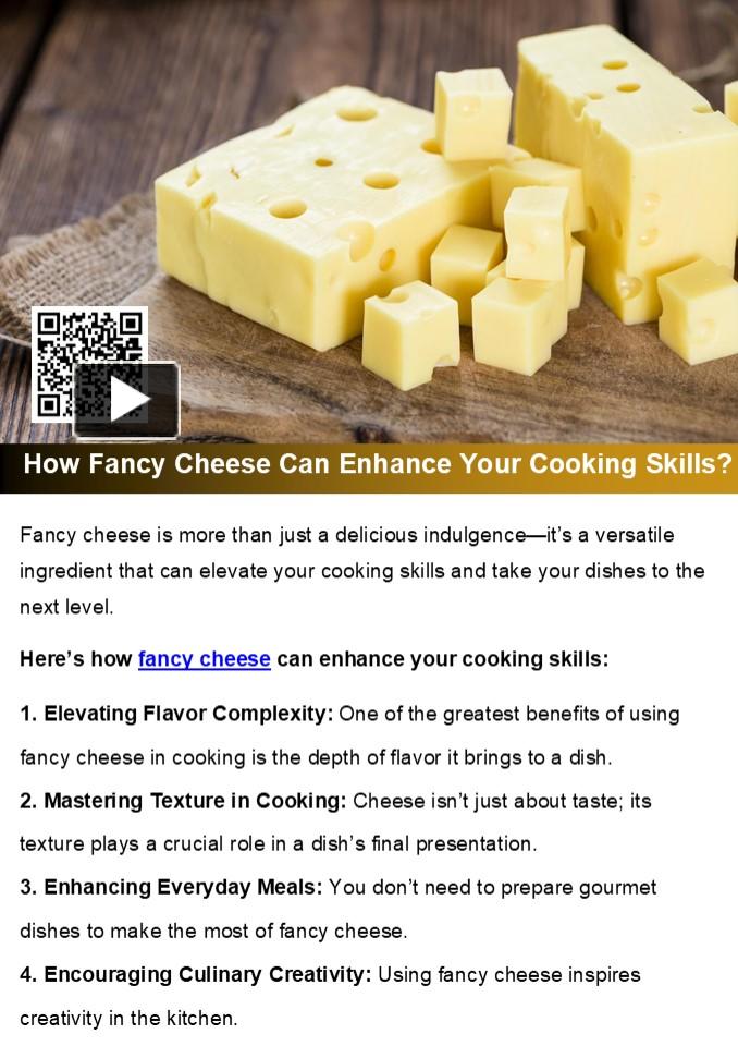 PPT – How Fancy Cheese Can Enhance Your Cooking Skills? PowerPoint ...
