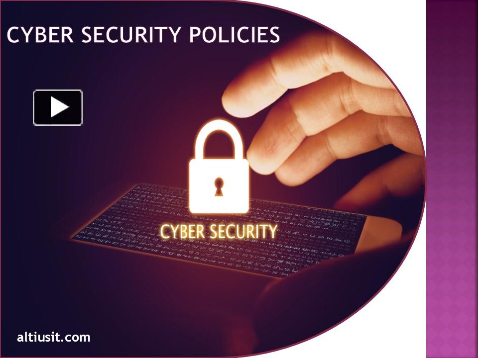PPT – Introduction to Cybersecurity Policies PowerPoint presentation ...