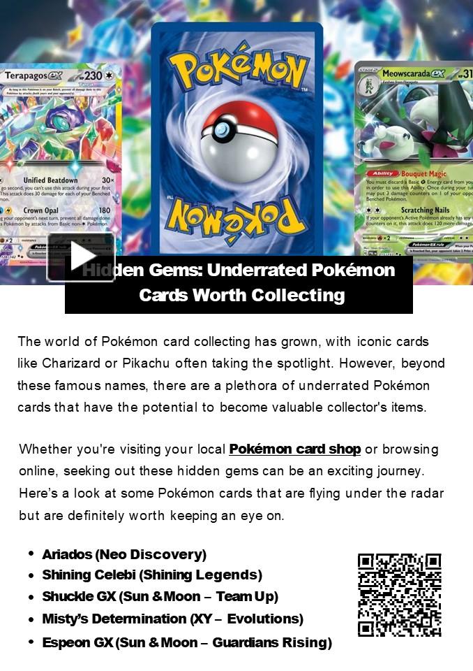 PPT – Hidden Gems: Underrated Pokémon Cards Worth Collecting PowerPoint ...
