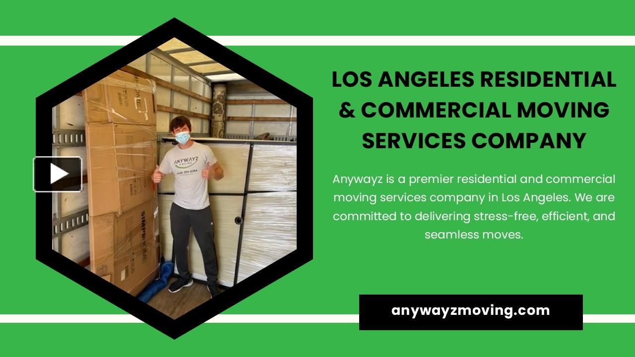 PPT – Professional Moving Solutions for Los Angeles Residences and ...