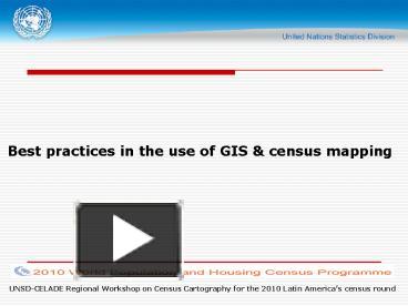 PPT – Best practices in the use of GIS PowerPoint presentation | free ...