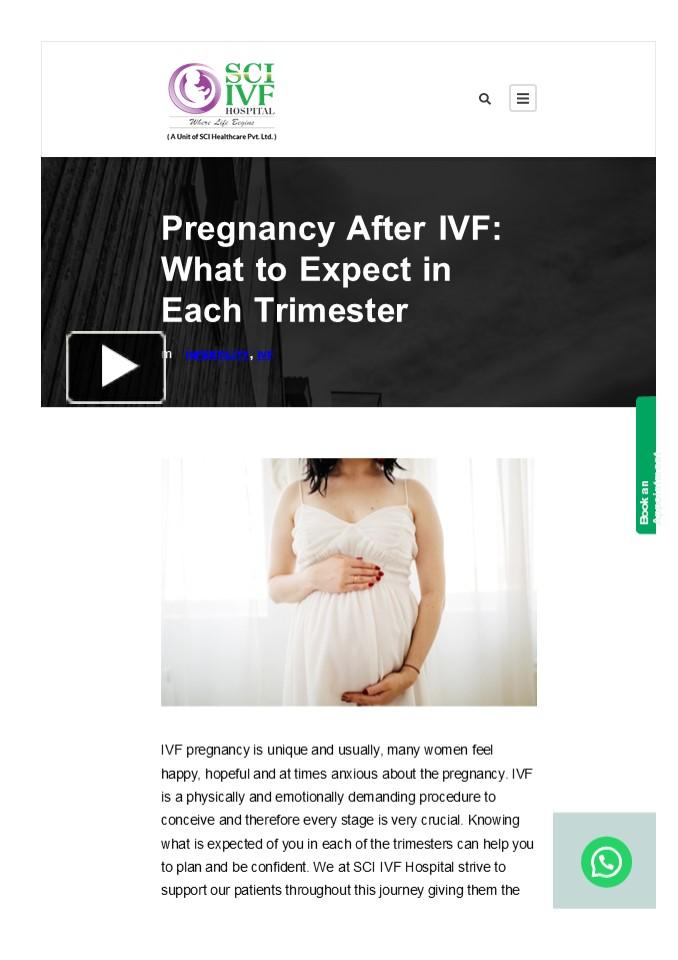 PPT – Pregnancy After IVF: What to Expect in Each Trimester PowerPoint ...