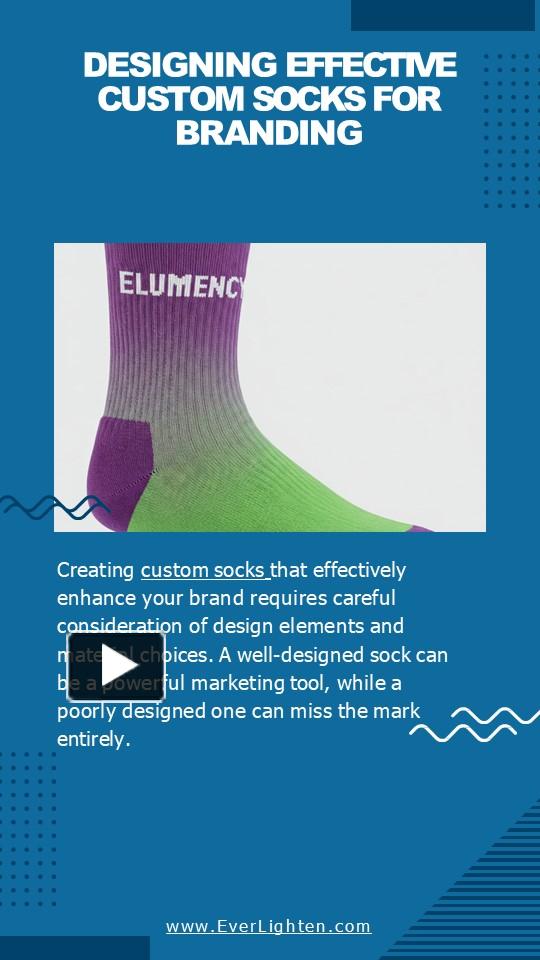 PPT – Designing Effective Custom Socks for Branding PowerPoint ...