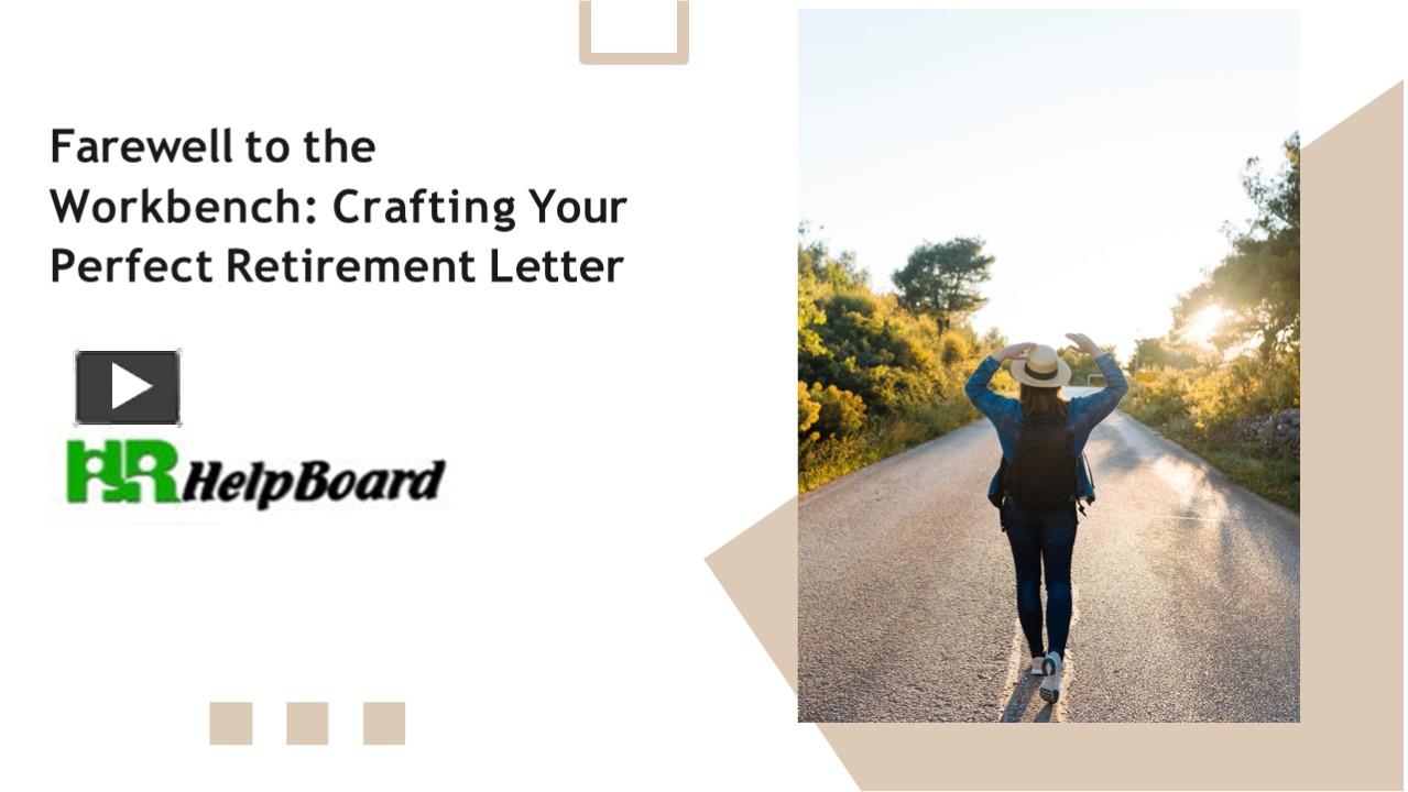 PPT – Employee Retirement System ,Sample Retirement Letter to Employer ...