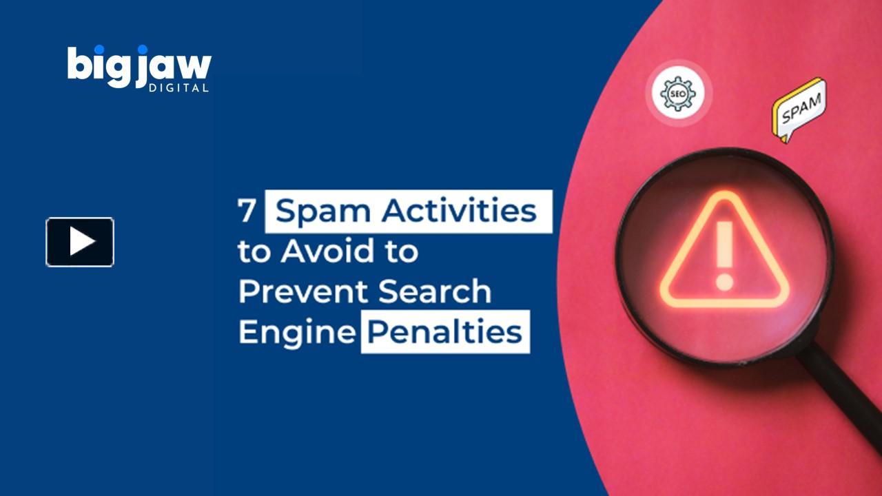 7 Spam Activities to Avoid to Prevent Search Engine Penalties ...