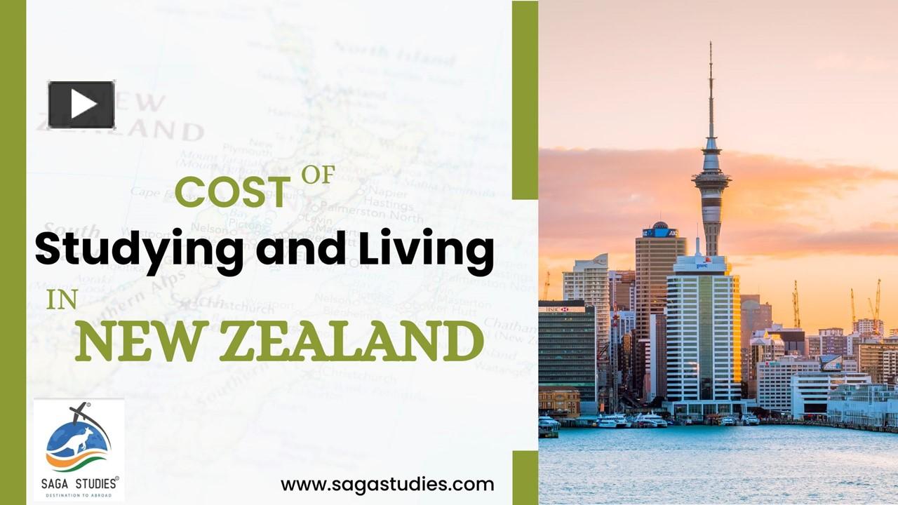 PPT – Cost of Studying and Living in New Zealand PowerPoint ...