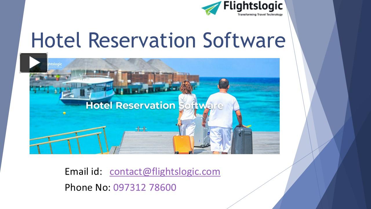 PPT – Hotel Reservation Software PowerPoint presentation | free to ...