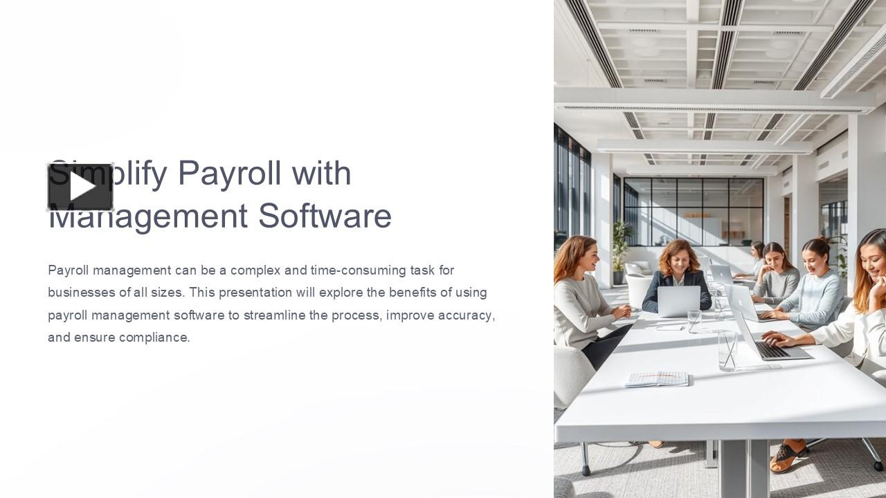 PPT – Effortlessly Manage Payroll with Payroll Management Software ...