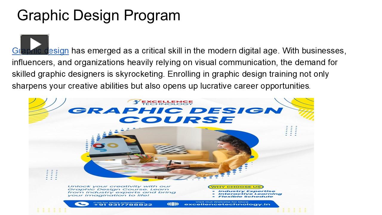 Graphic Design Training presentation | free to download