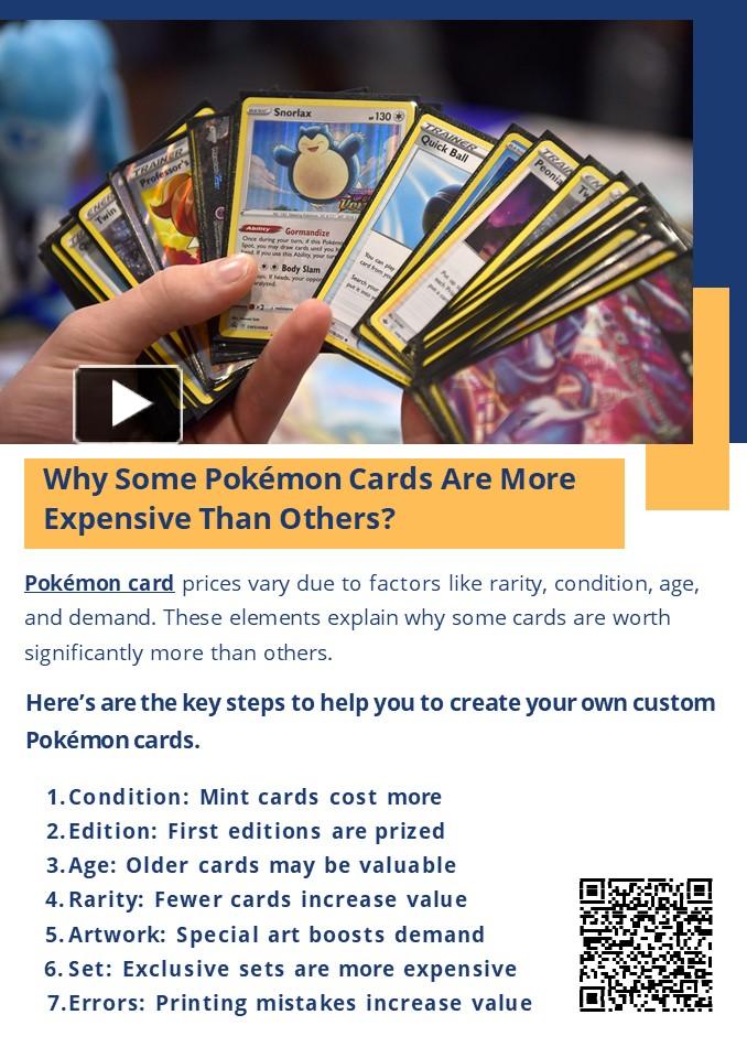 PPT – Why Some Pokémon Cards Are More Expensive Than Others? PowerPoint ...