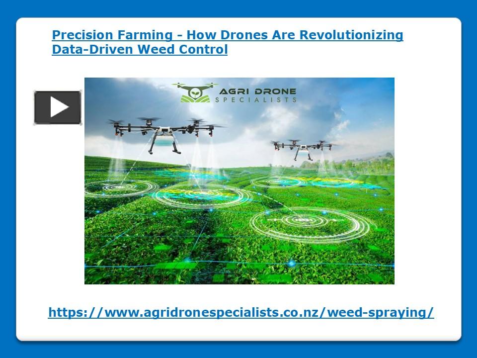 Precision Farming - How Drones Are Revolutionizing Data-Driven Weed ...