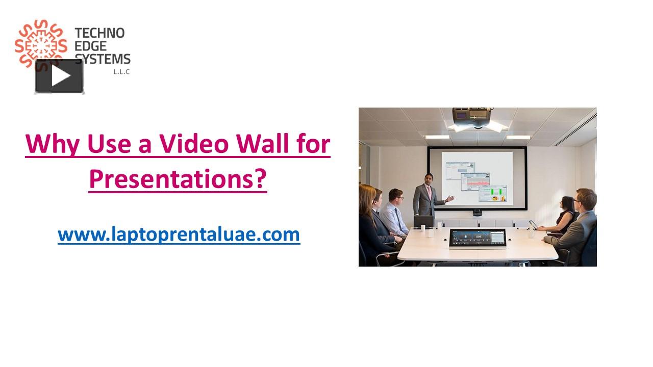 PPT – Why Use a Video Wall for Presentations? PowerPoint presentation ...
