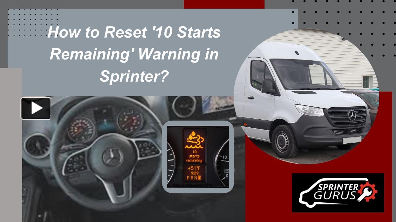 PPT – How to Reset '10 Starts Remaining' Warning in Sprinter PowerPoint ...