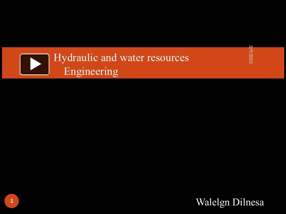 PPT – Introduction to Ground water Hydrology PowerPoint presentation ...