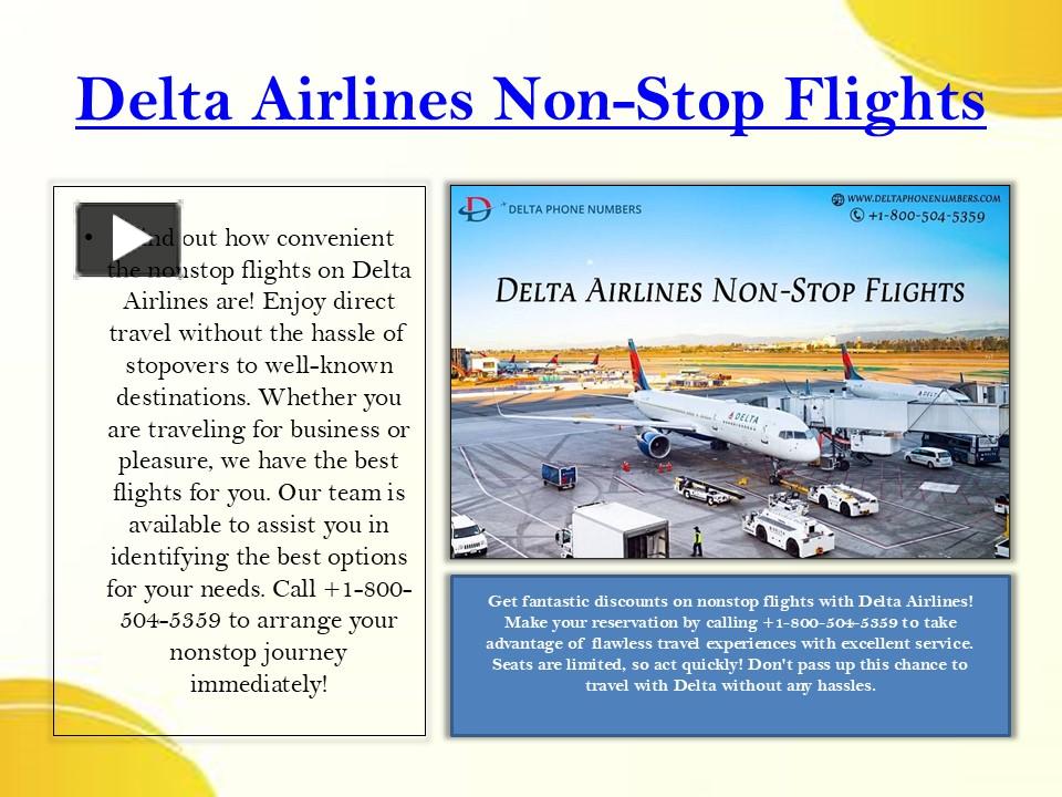 PPT – Best Time to Fly with Delta Airlines PowerPoint presentation ...