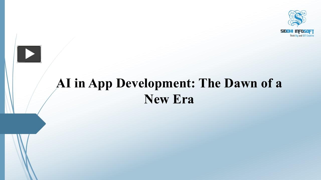 PPT – AI in App Development: The Dawn of a New Era PowerPoint ...