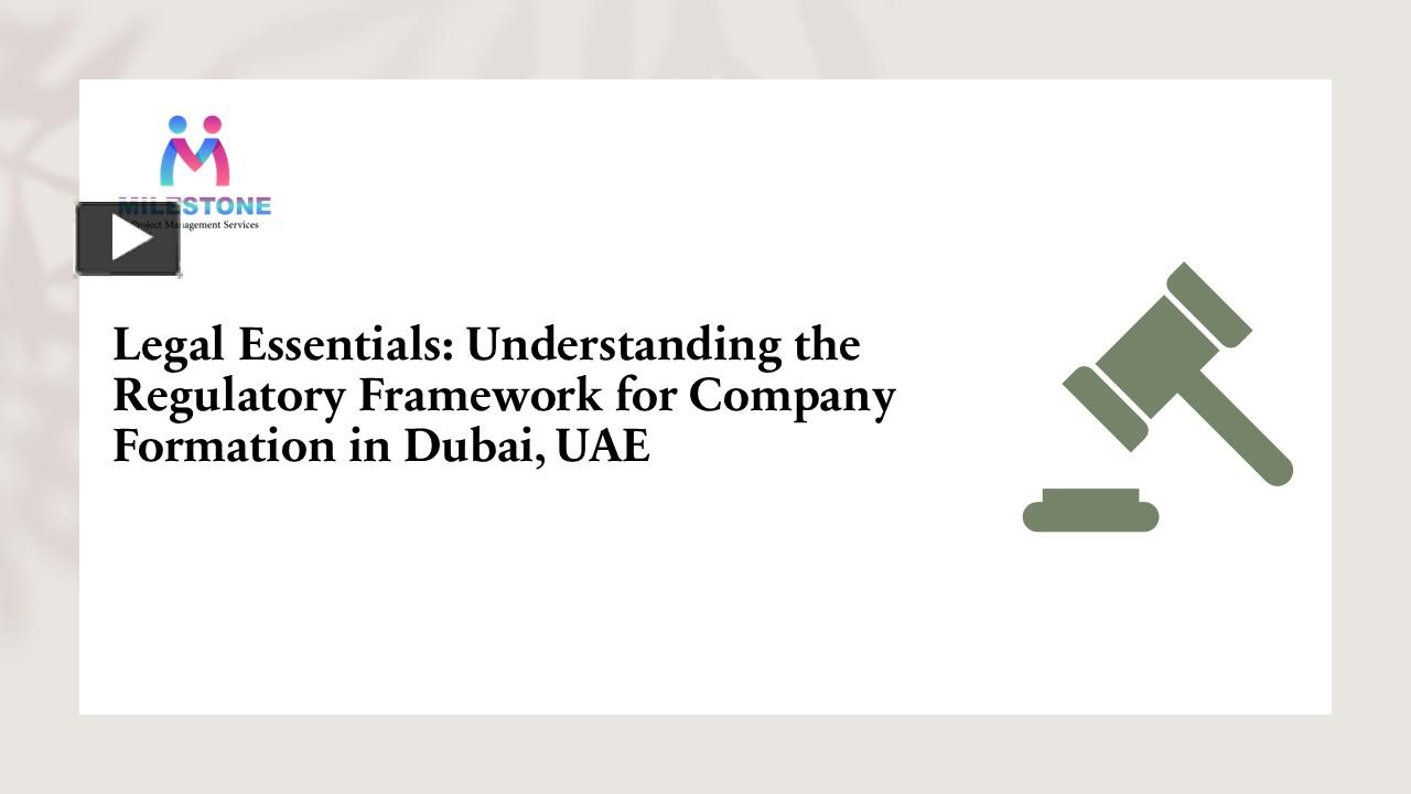 PPT – Legal Essentials: Understanding the Regulatory Framework for ...
