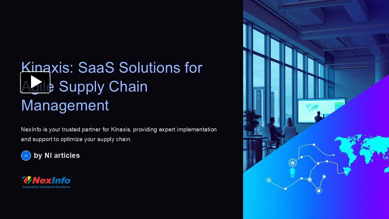 Kinaxis presentation | free to download