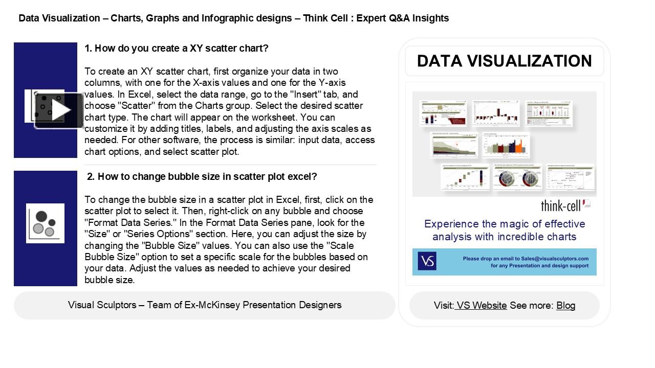 Adding Data Labels to Bubble Charts presentation | free to download