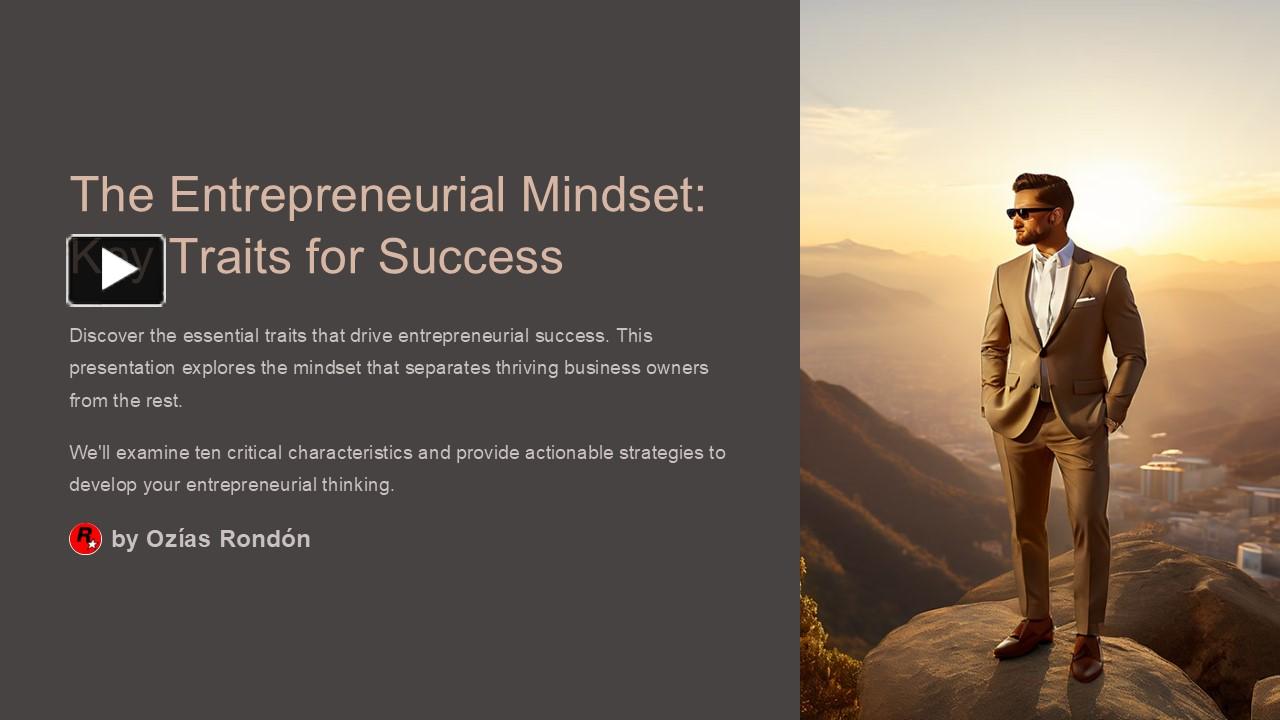 PPT – The-Entrepreneurial-Mindset-Key-Traits-for-Success PowerPoint ...