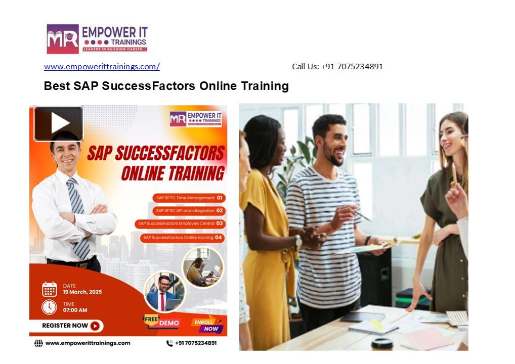 PPT – Best SAP SuccessFactors Online Training PowerPoint presentation ...
