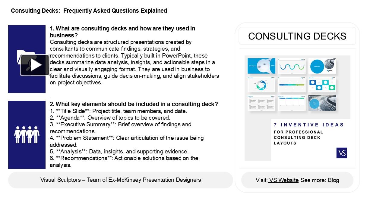 PPT – Visual Storytelling in Consulting Decks: How to Engage and Inform ...