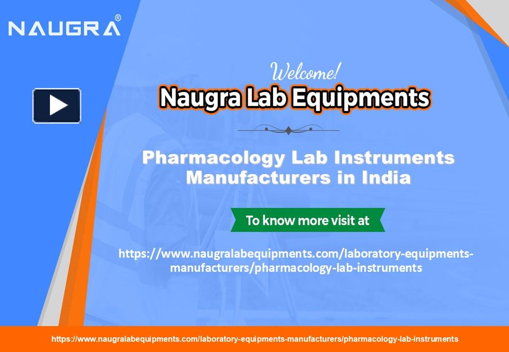 PPT – Pharmacology Lab Instruments Manufacturers in India PowerPoint ...