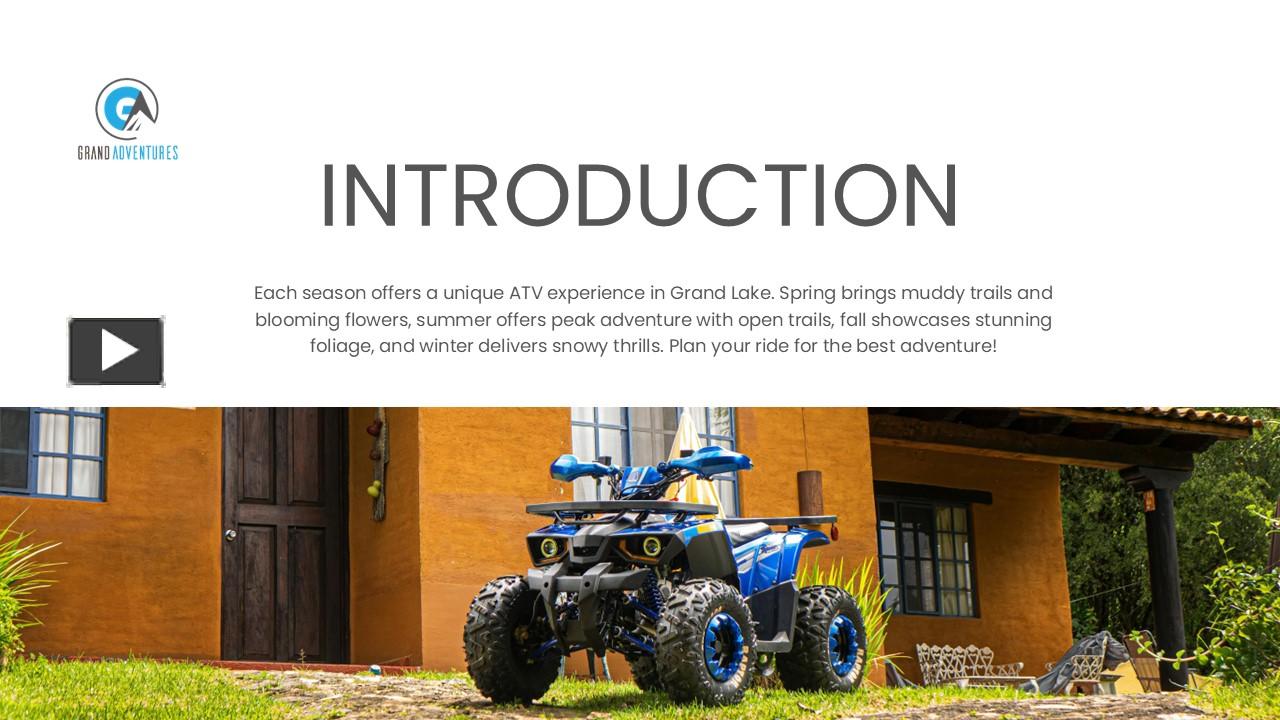 Best Time to Rent an ATV in Grand Lake presentation | free to download