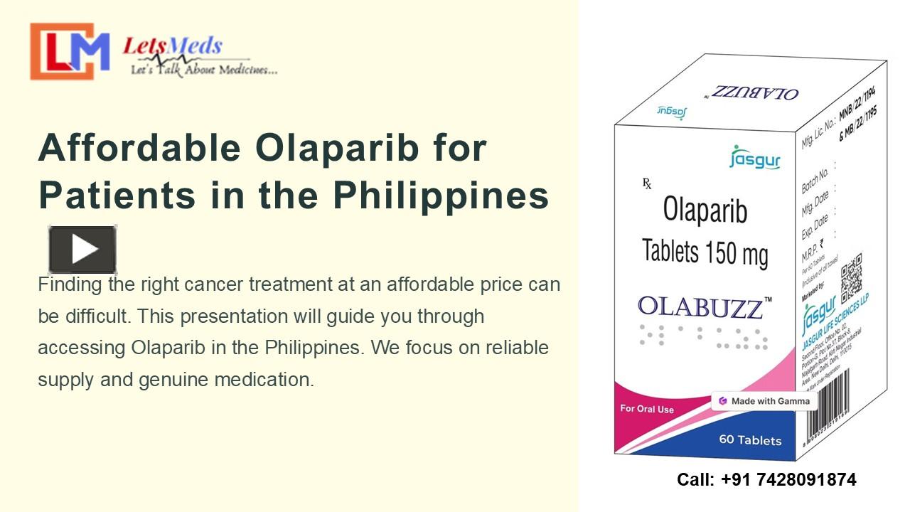 PPT – Olaparib 150 mg Tablet price in The Philippines At LetsMeds ...