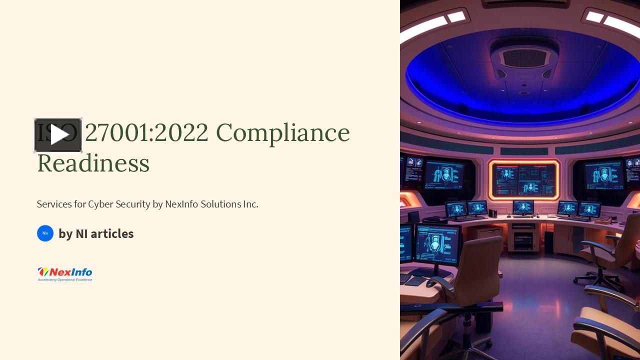 ISO 27001:2022 Compliance Readiness: Strengthening Your Information ...