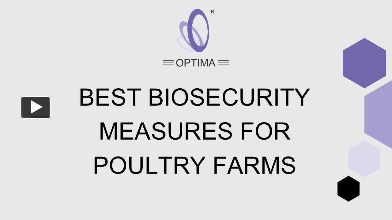 Best Biosecurity Measures for Poultry Farms. presentation | free to ...