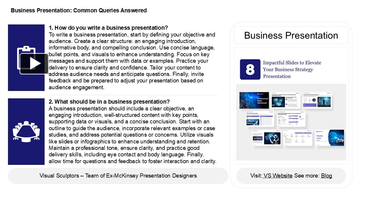 PPT – Essential Components of a Persuasive Business Presentation ...