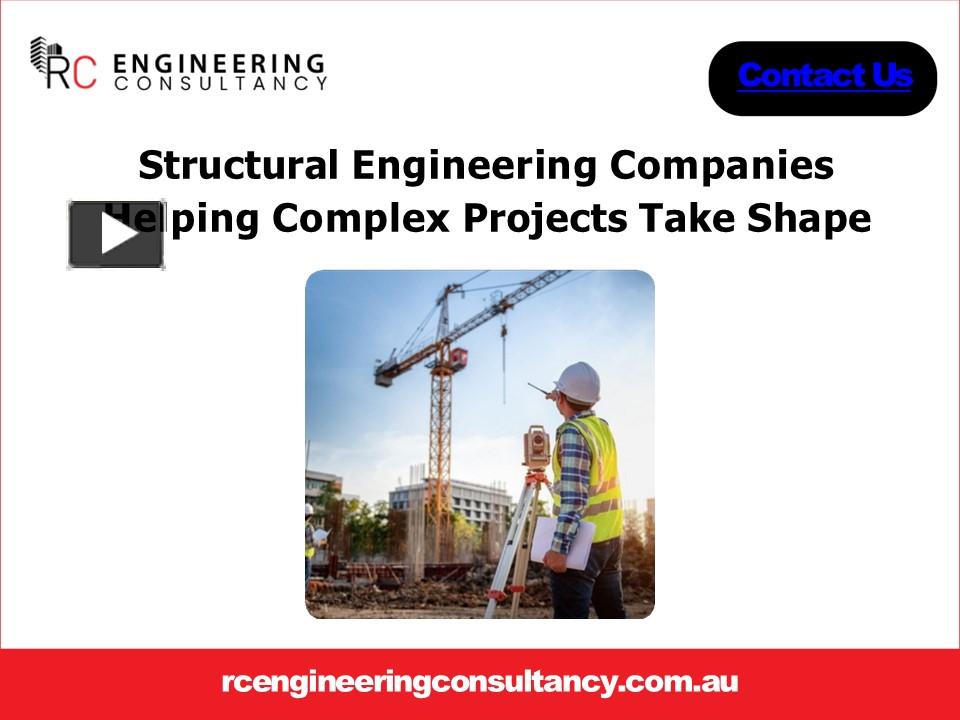 PPT – Structural Engineering Companies Helping Complex Projects Take ...
