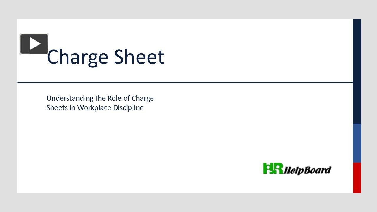 PPT – Charge Sheet Format, Charge Sheet sample PowerPoint presentation ...