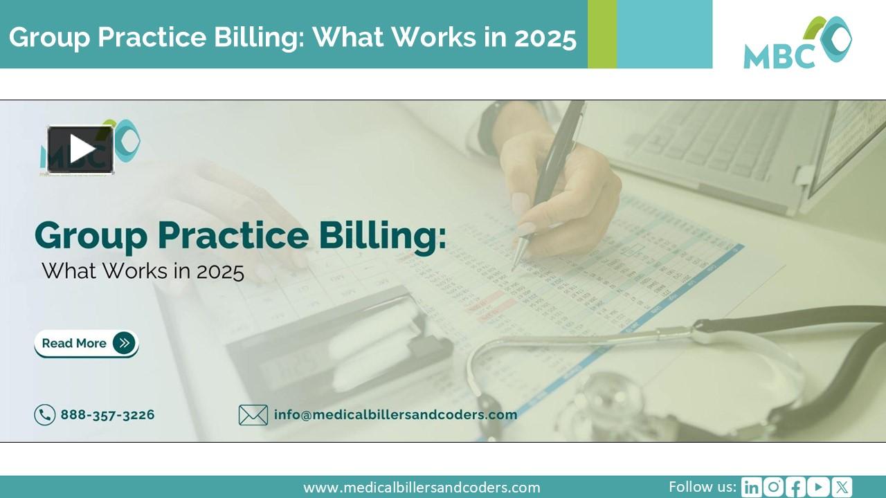 PPT – Group Practice Billing: What Works in 2025 PowerPoint ...