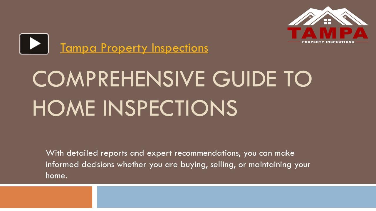 PPT – Comprehensive Guide to Home Inspections PowerPoint presentation ...